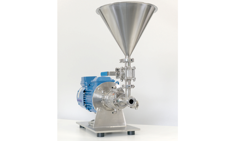 New! FMX10 - Small-Scale Powder/Liquid Mixer - Factory & Handling Solutions