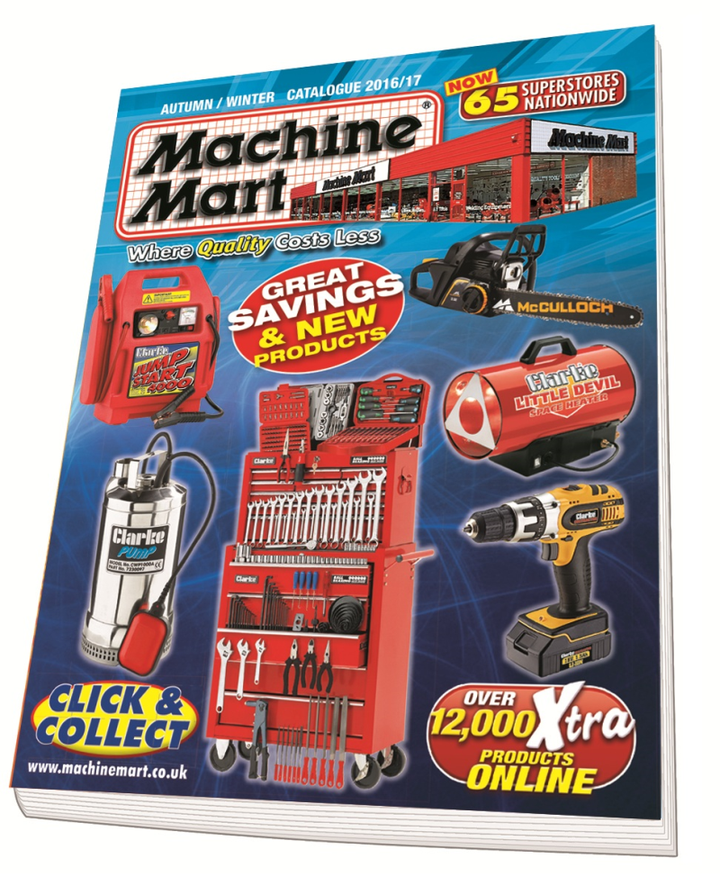 Machine Mart’s New Autumn / Winter Catalogue is out now! - Factory ...