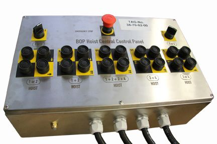 Centralised pneumatic control for four hoists - Factory & Handling ...