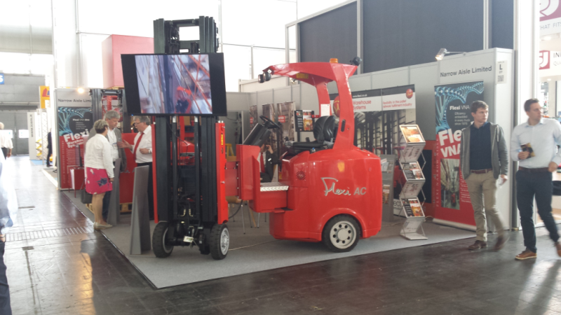 Narrow Aisle launch AC Lithium-ion Model at Hannover Messe Cemat ...