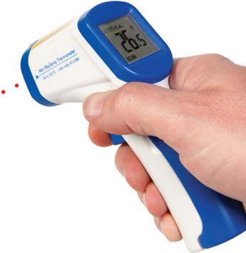 Infrared non-contact thermometer - Factory & Handling Solutions