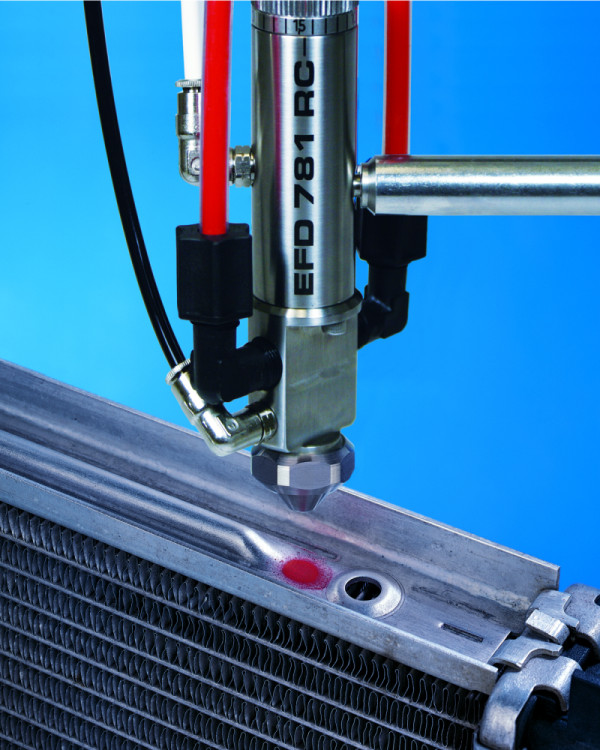 Nordson EFD micro spray marking system Micromark® - Factory & Handling ...