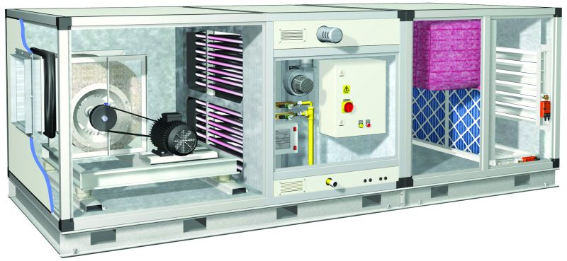 New gas fired air heaters for industrial and commercial applications ...