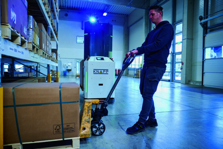 KNAPP adds forklift robot to AMR range - Factory & Handling Solutions