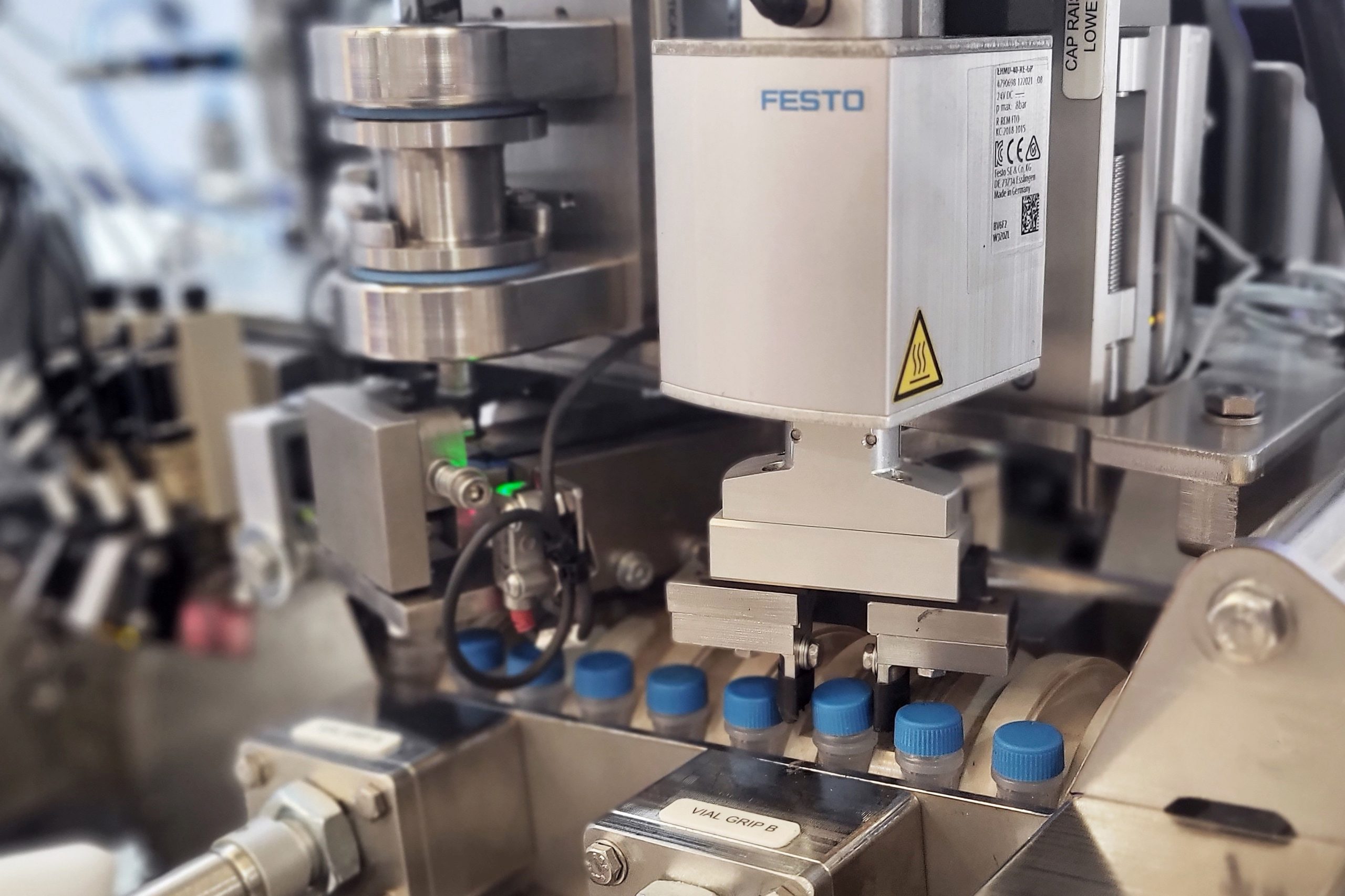 Festo and QM Systems collaborate to develop new automated mass testing ...