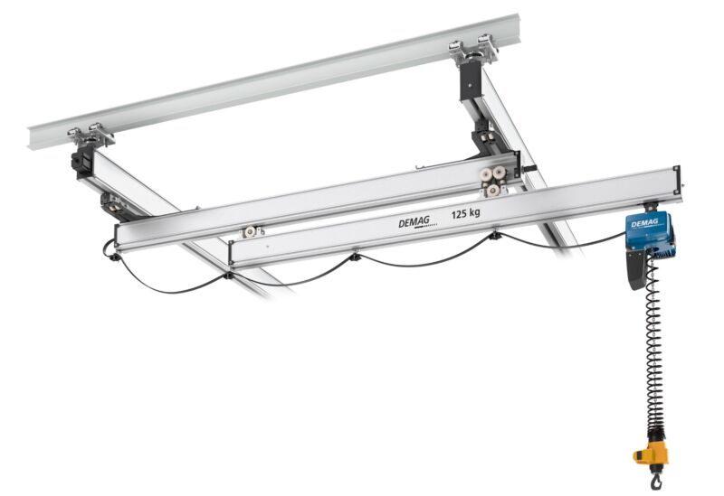 Demag KBK extending cranes for optimum use of workspace - Factory ...