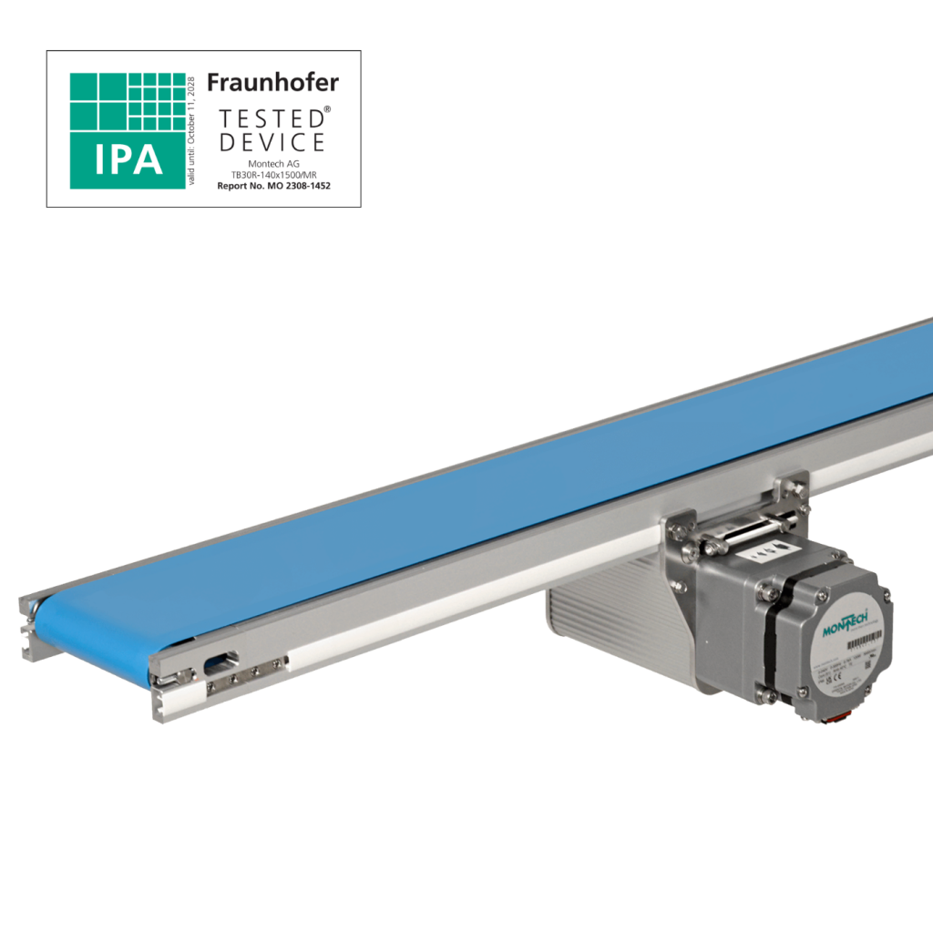Montech AG launches a new belt conveyor line for cleanrooms - Factory ...